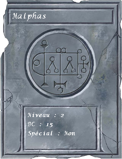Malphas - Vestige Donjon & Dragons 3.5